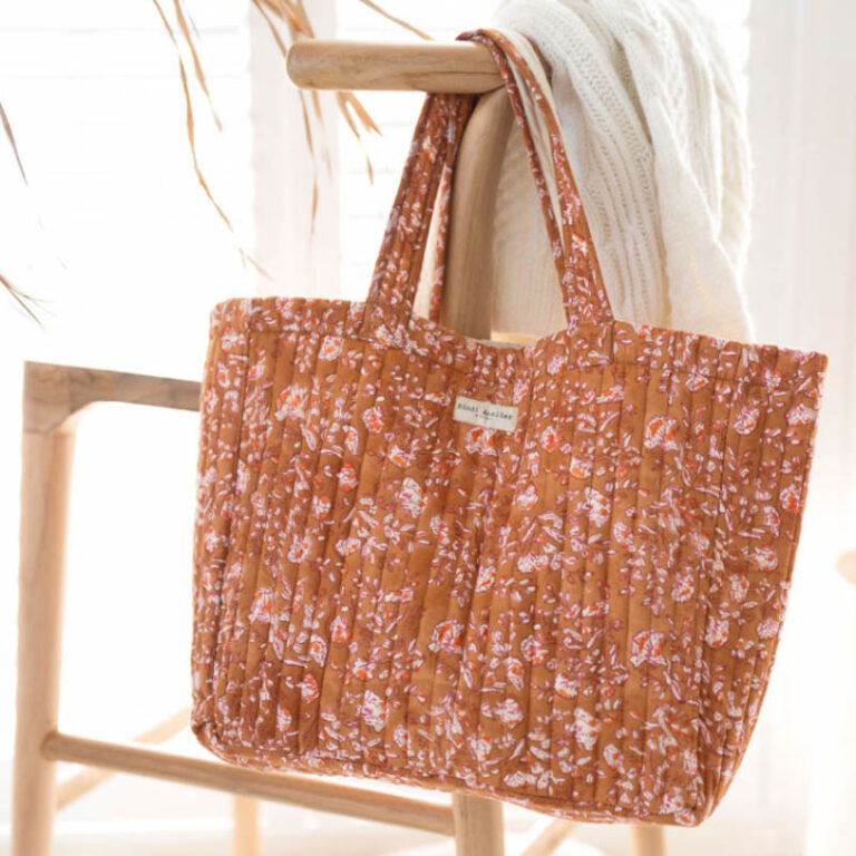 Sac Cabas Bindi Atelier - Sarika Caramel